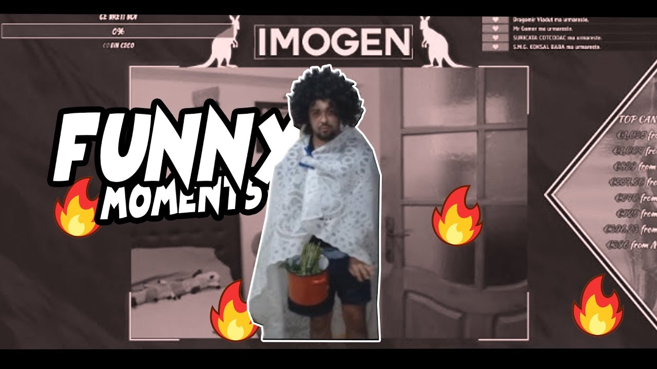 FUNNY MOMENTS IMOGEN #2 - YouTube
