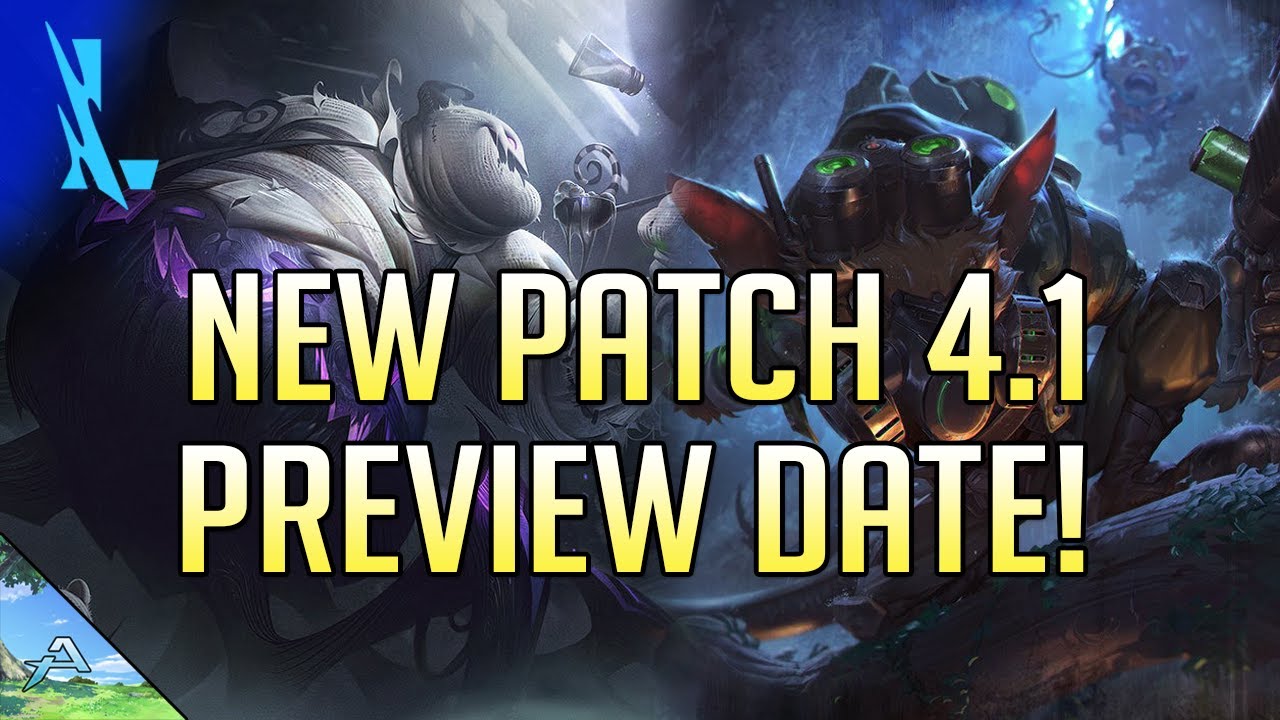 [Lol Wild Rift] New Patch 4.1 Preview Release Date! - YouTube