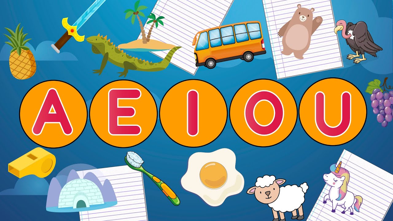 Alfabetização 12 - Compilação - "As Vogais". Como ensinar as vogais ...