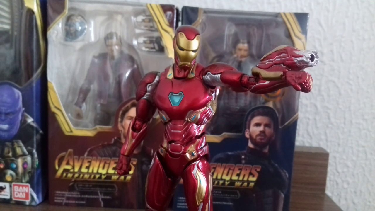 S.H.Figuarts Iron Man Mark 50 (Bootleg) Infinit War PT-Br - YouTube