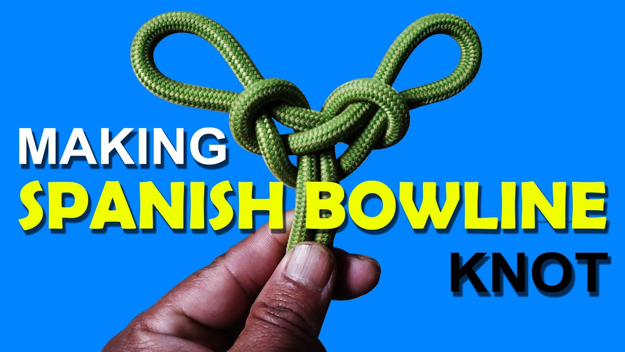 Making Spanish Bowline knot - YouTube