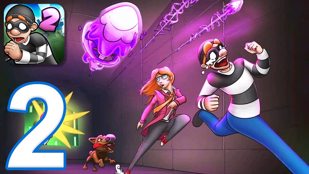 Robbery Bob 2 - Gameplay Walkthrough Part 2 - Shamville: Levels 1-20 ...