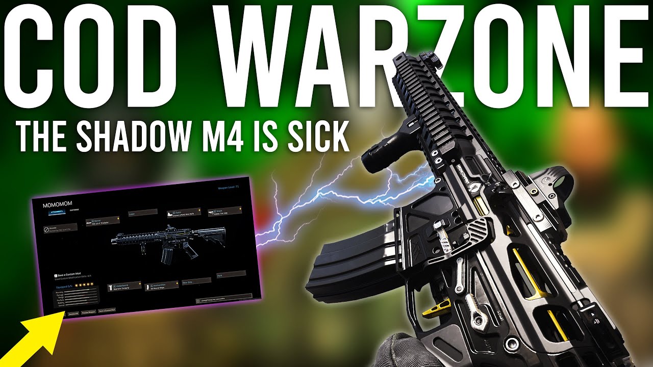 Call of Duty Warzone - The Shadow M4 is DEVASTATING! - YouTube