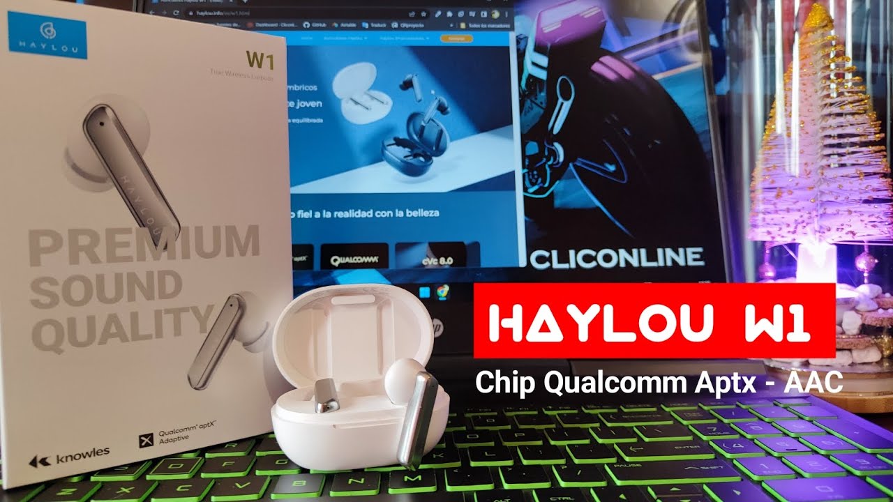 Haylou X1 Chip Qualcomm Aptx Code AAC - YouTube