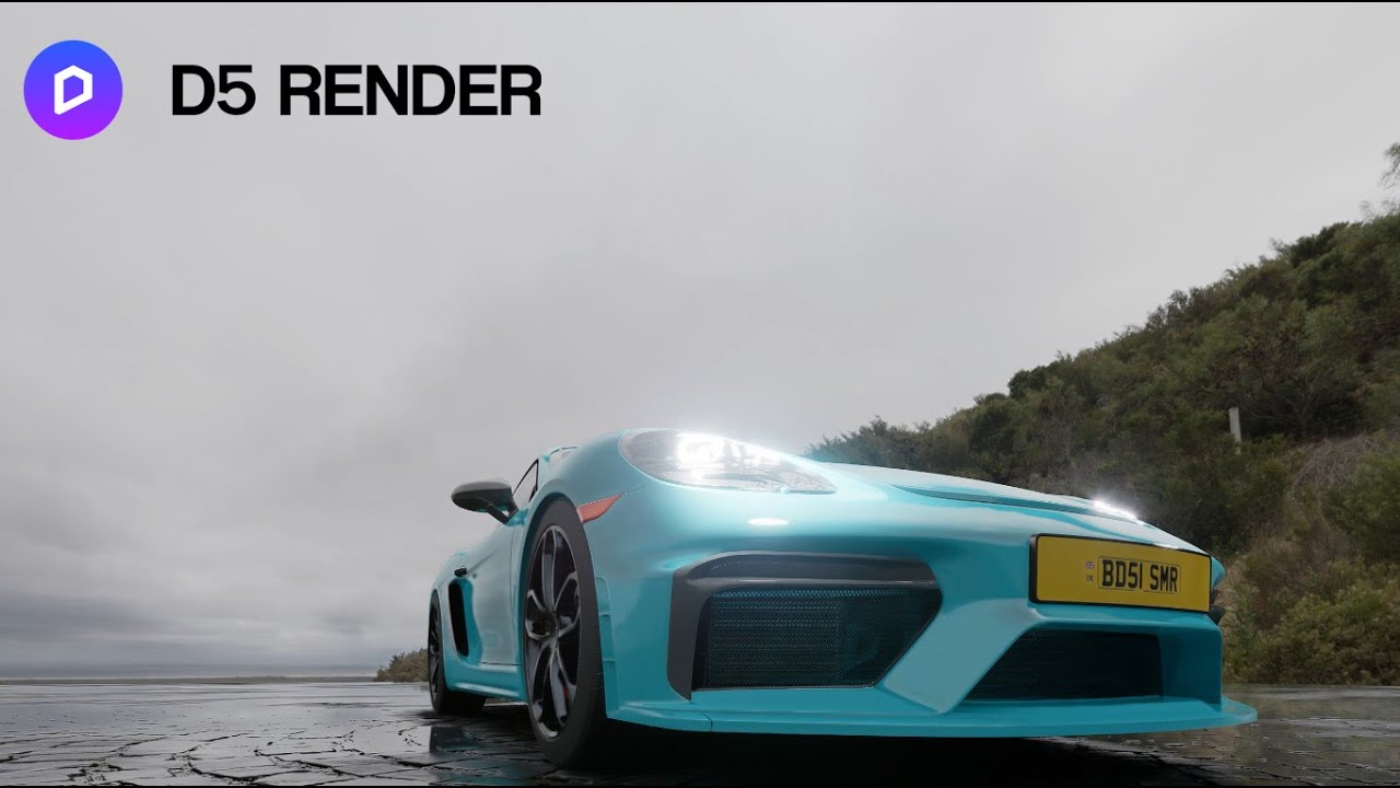 D5 RENDER PORSCHE CAR ANIMATION - YouTube