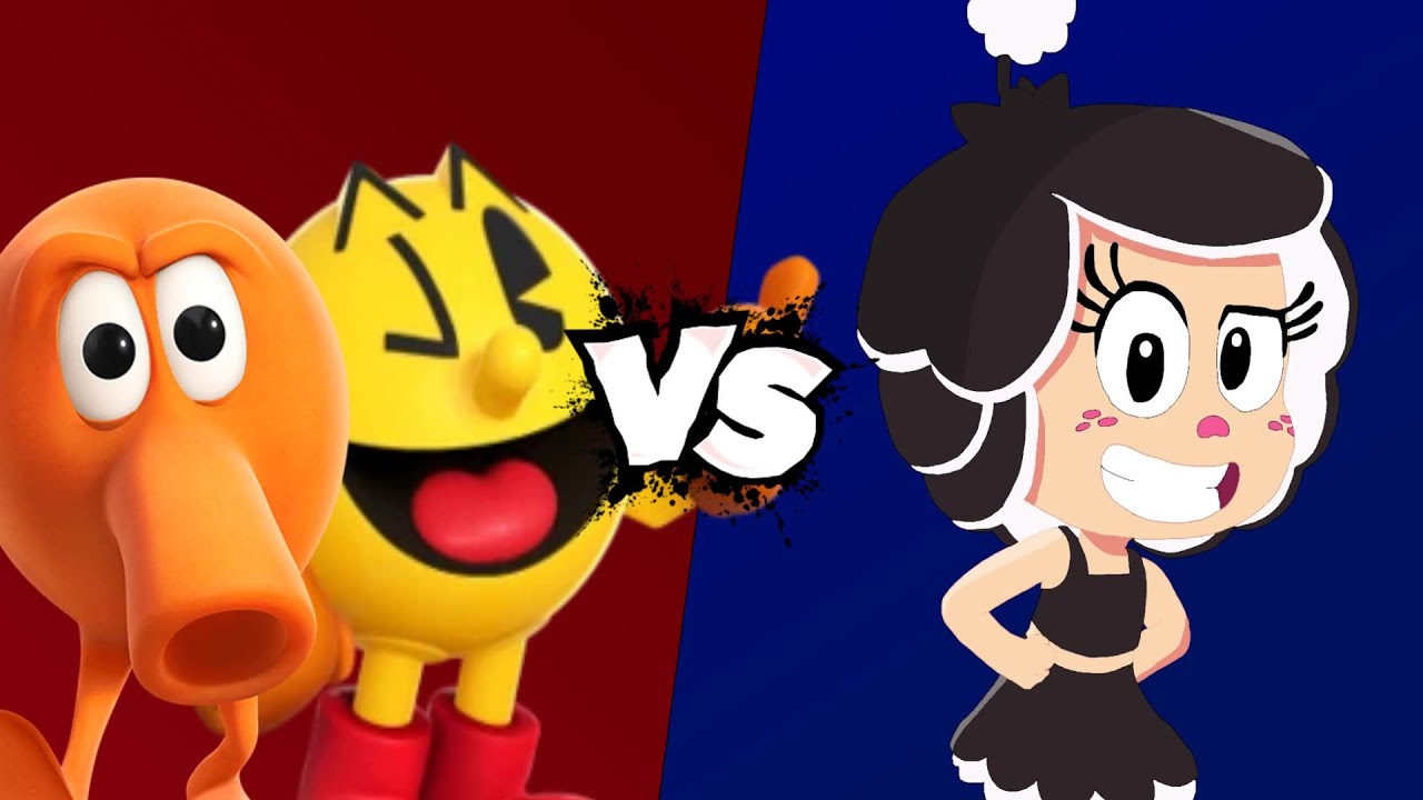 MUGEN Battle - Pac-Man/Q*Bert vs Hanazuki - YouTube