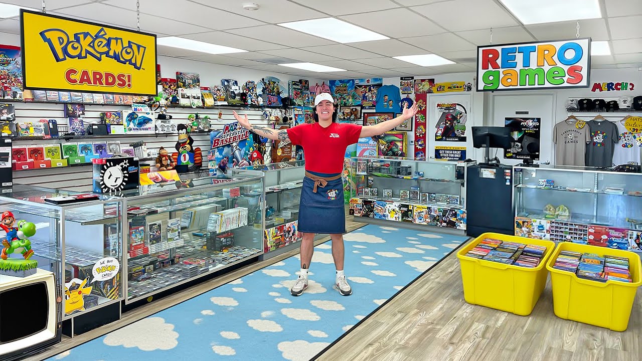 My Retro Video Game Store Tour! (2025) - YouTube