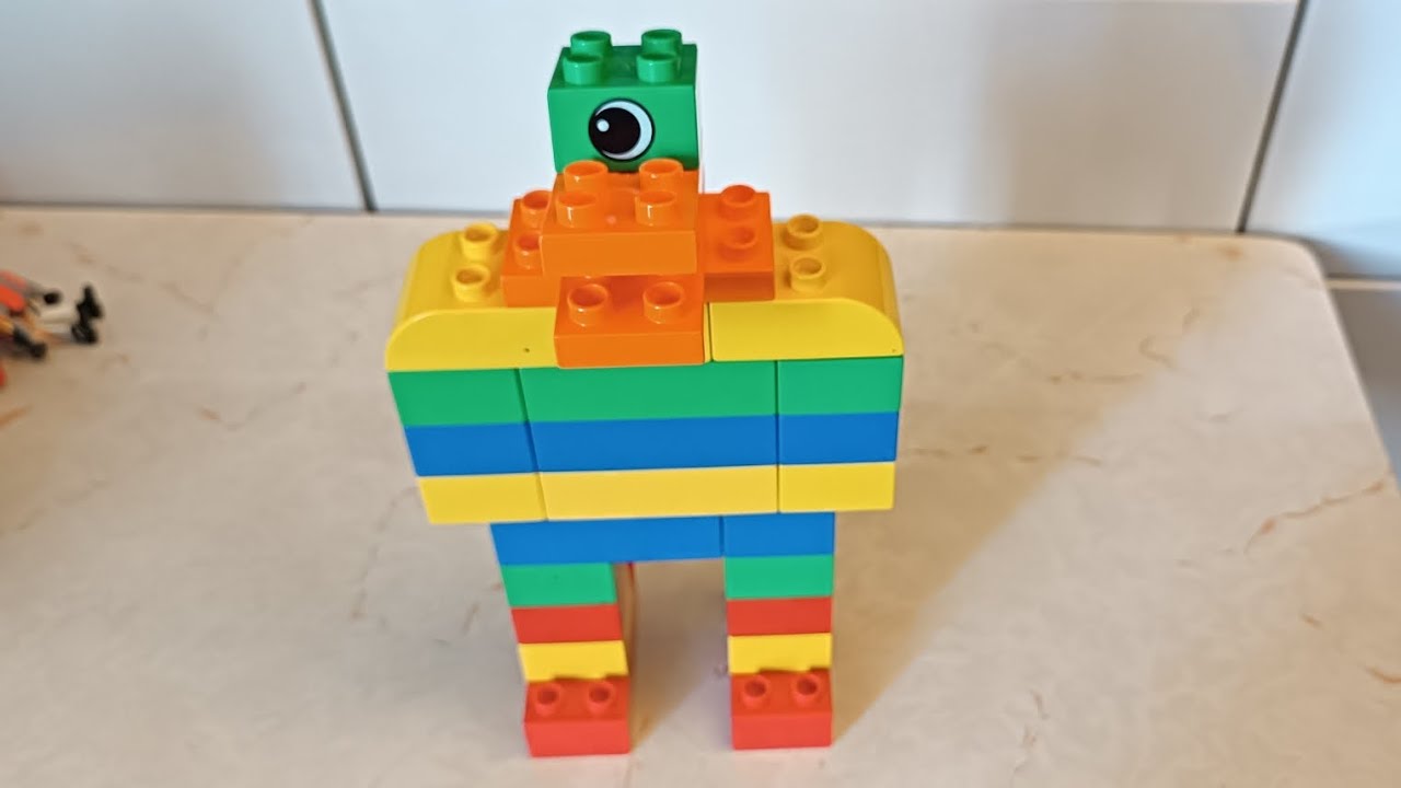 Simple Lego Duck How to Build (for beginners) Asrm Building Block's ...