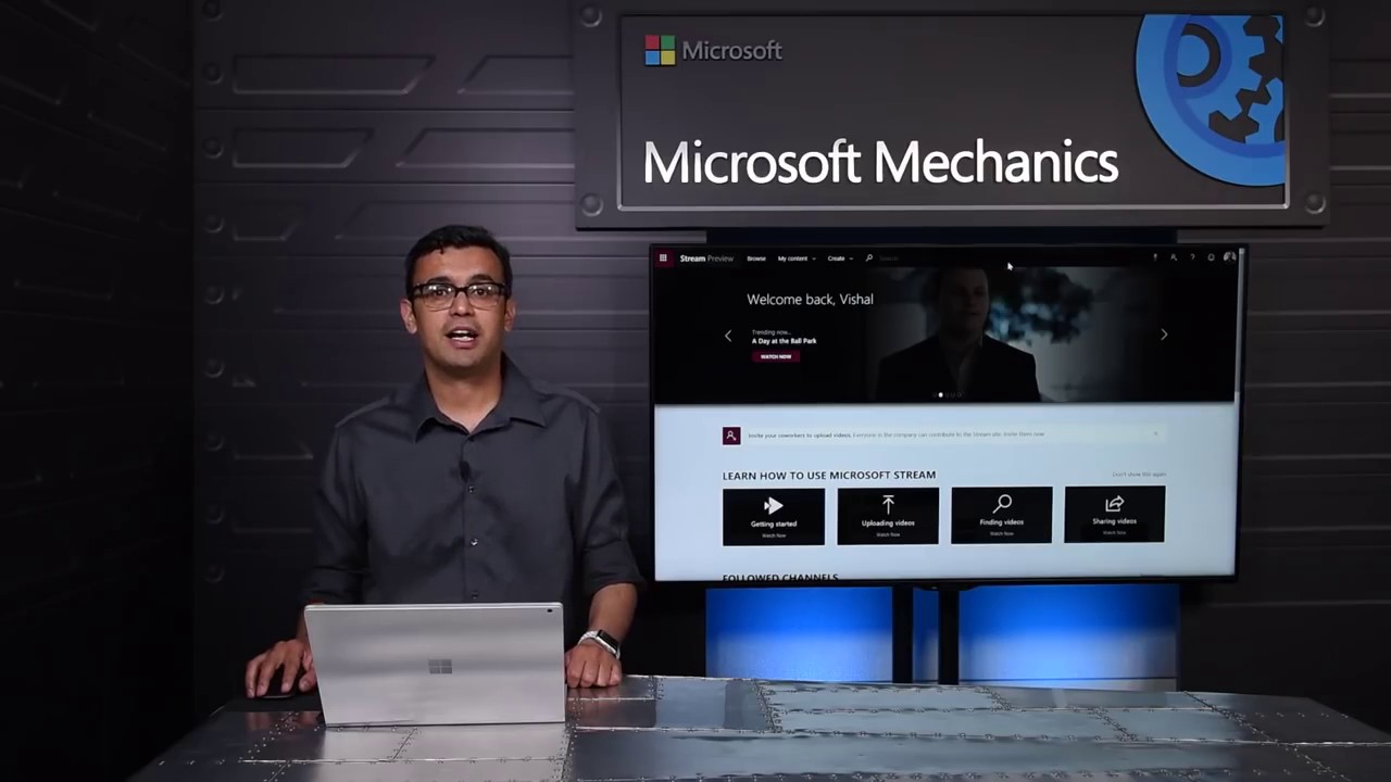 Microsoft Stream | The new enterprise video service - YouTube
