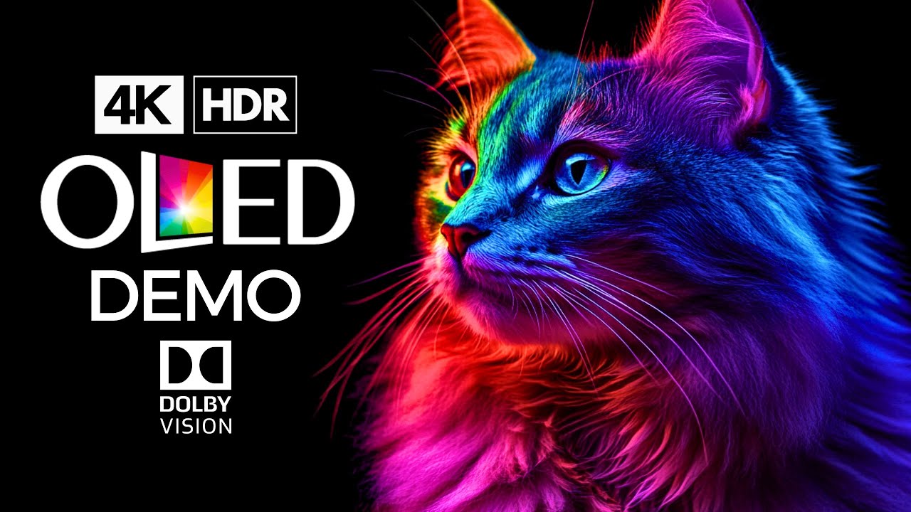 Cats OLED Demo HDR 4K Ultra HD Dolby Vision™ 60fps - YouTube