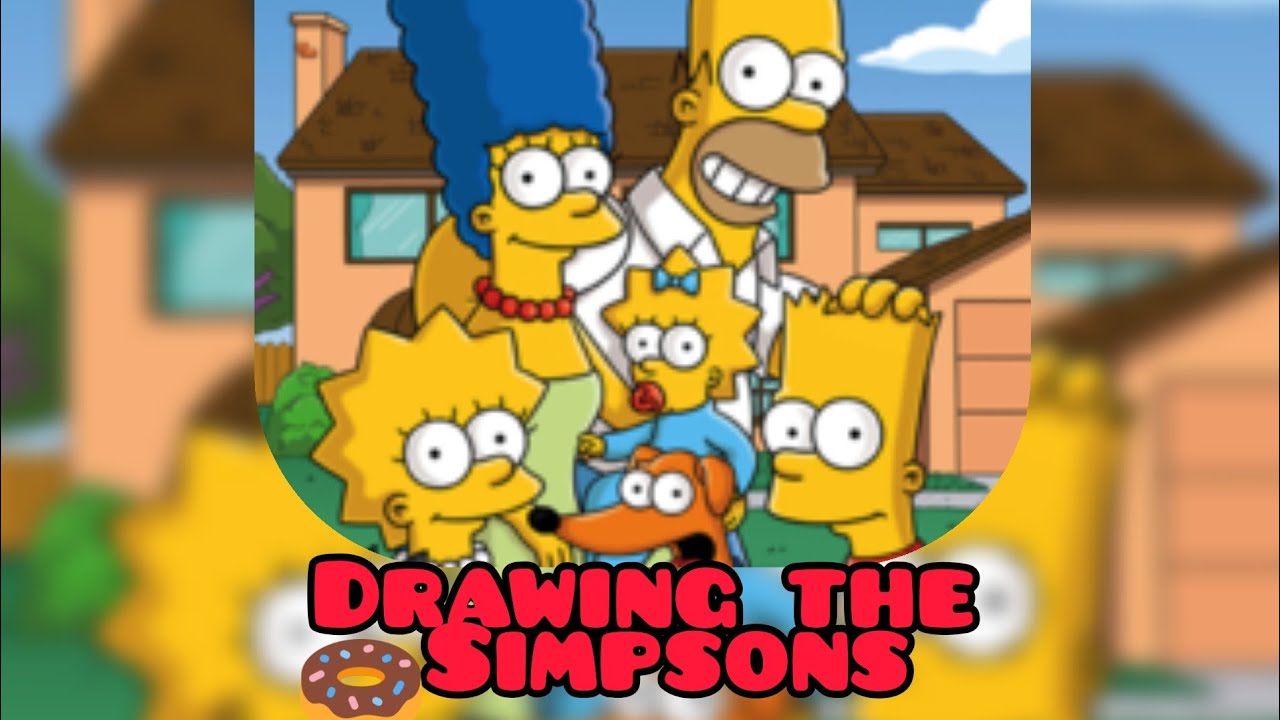Drawing the Simpsons - YouTube