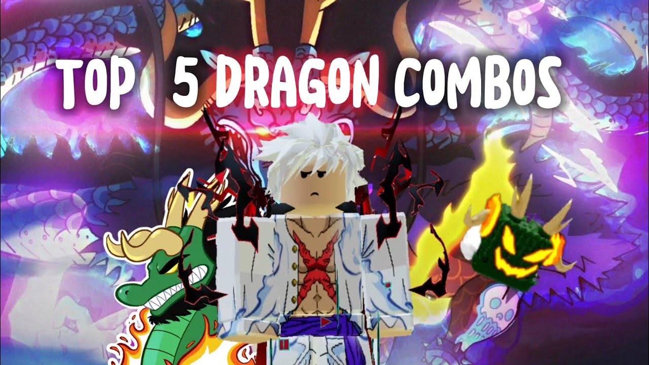 the top 5 Dragon one shot combos 🐉 [Blox fruits] - YouTube