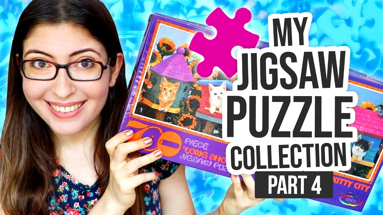 MY JIGSAW PUZZLE COLLECTION PART 4 - Less than 1000 Piece Puzzles - YouTube