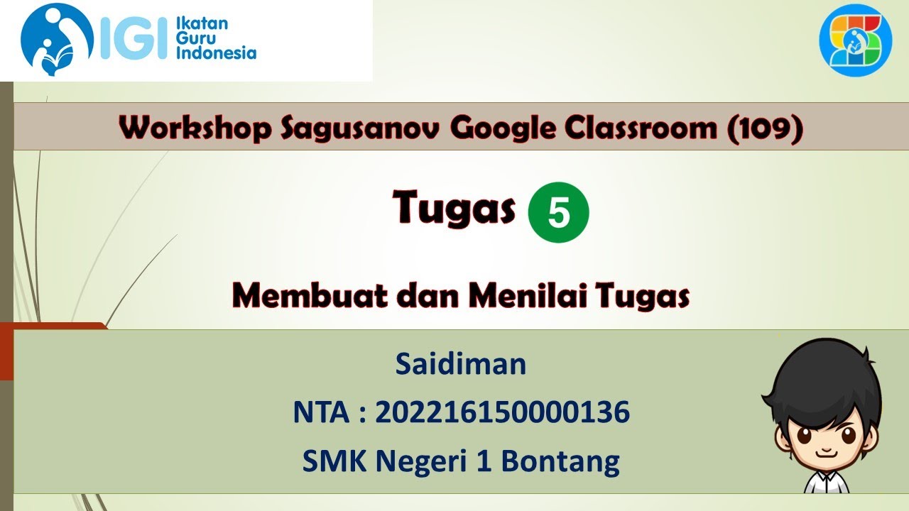 Tugas 5 Membuat dan Menilai Tugas - YouTube