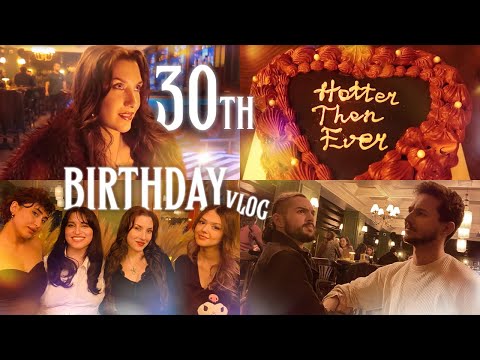 30. YAŞ GÜNLÜKLERİ 🎂 Sevdiklerimle nostaljik tatliş bir Vlog ✨ Yeni yaşımda ne diledim? 🎀🎁