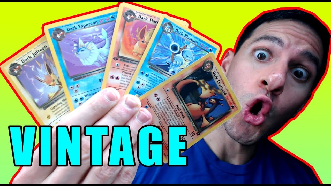 VINTAGE POKEMON CARDS! - Letters for Leonhart - YouTube