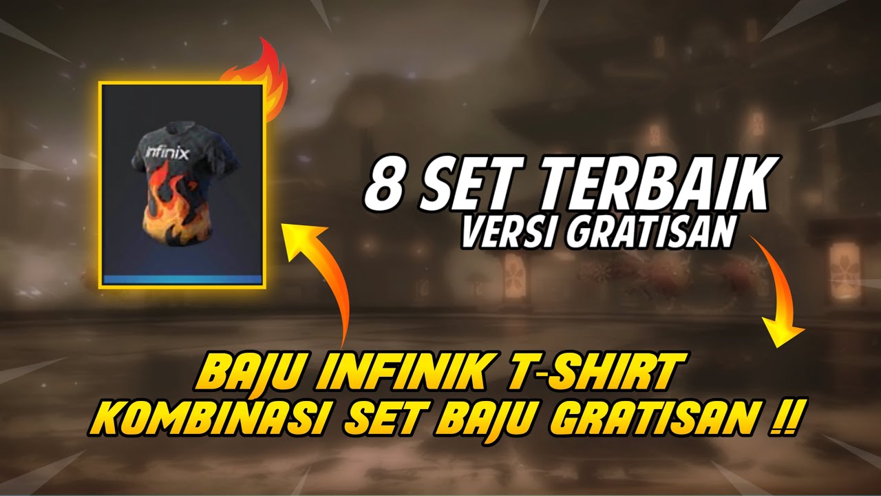 kombinasi Set FF Dari Baju Infinik T-Shirt || Versi gratisan !! - YouTube