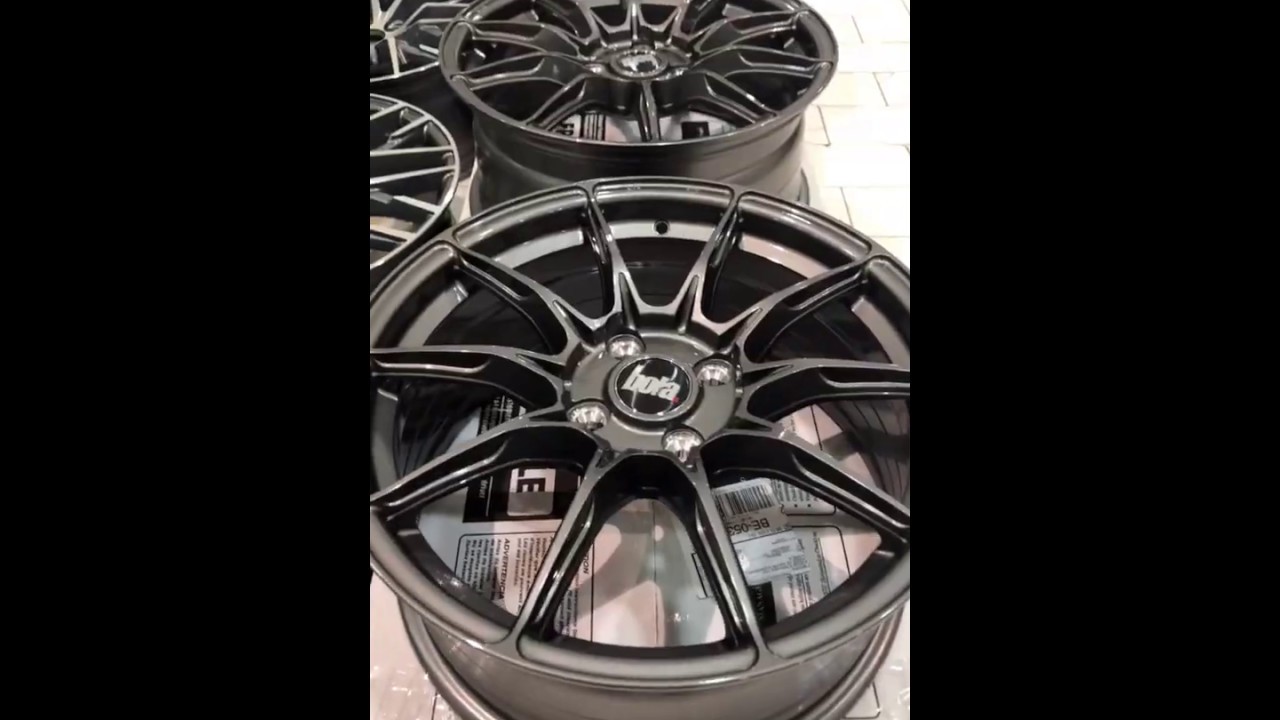 BOLA FLB 17x7.5 GUNMETAL @VT-SPORTS - YouTube