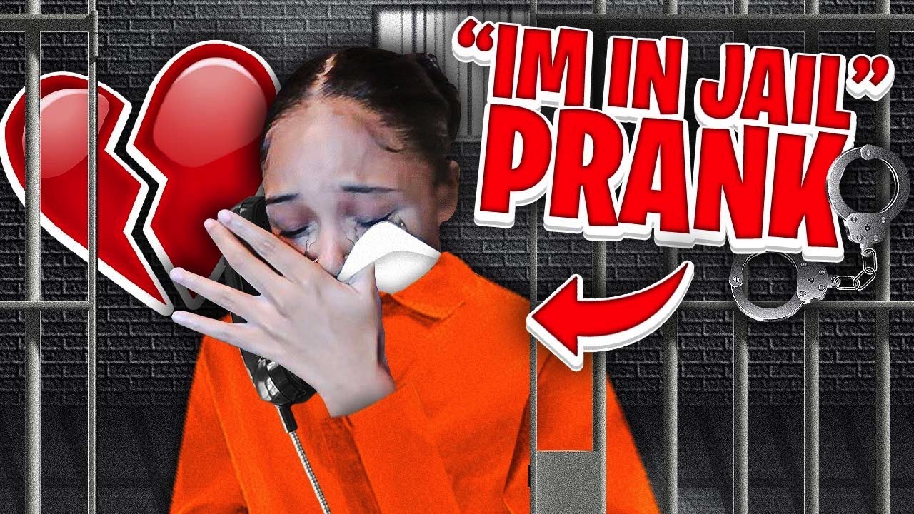 CALLING FROM "JAIL" PRANK ON MY MOM AND FAMILY TO SEE HOW THEY REACT ...