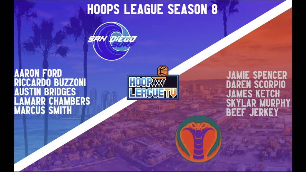 Hoops League Season 8: SD (0-1) @ ARZ (1-0) - YouTube