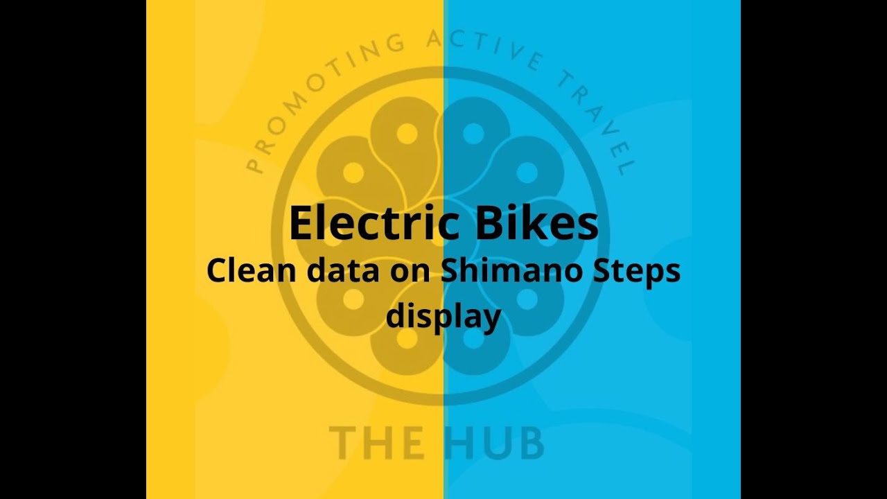 How to reset Shimano Steps display - YouTube