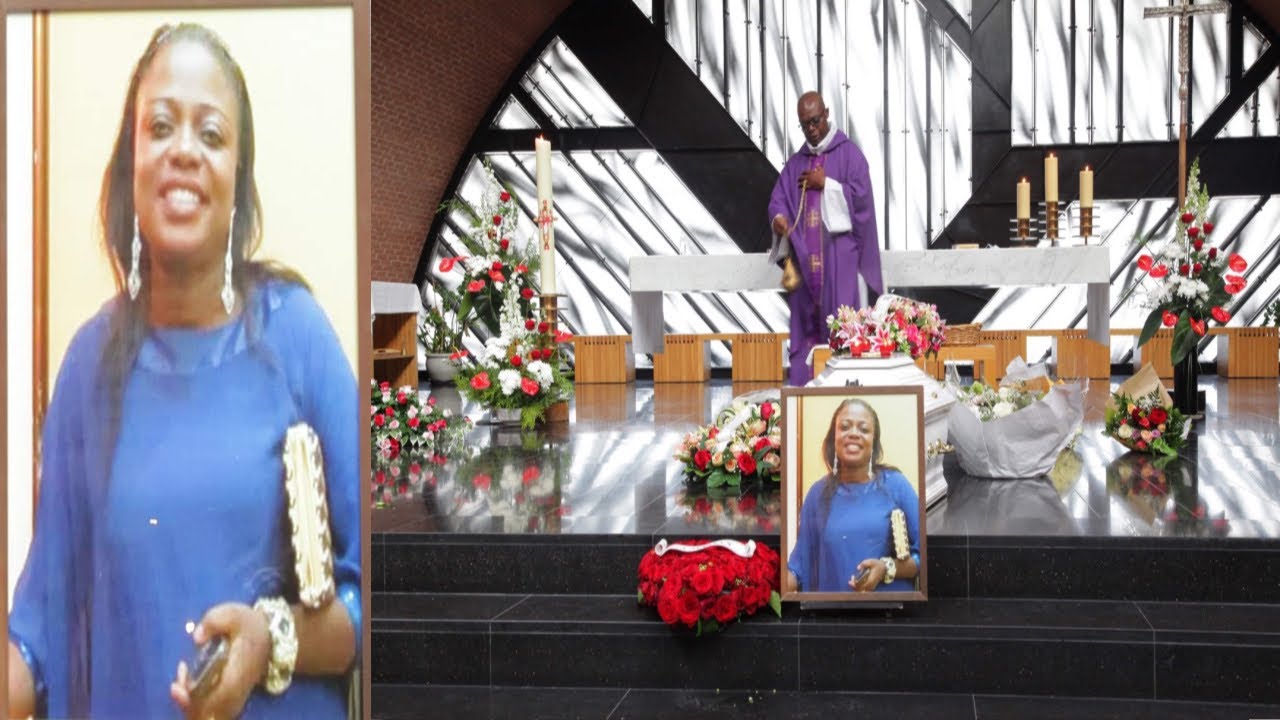 3 Arpajon : Enterrement De Maman AIME DINGALA - YouTube