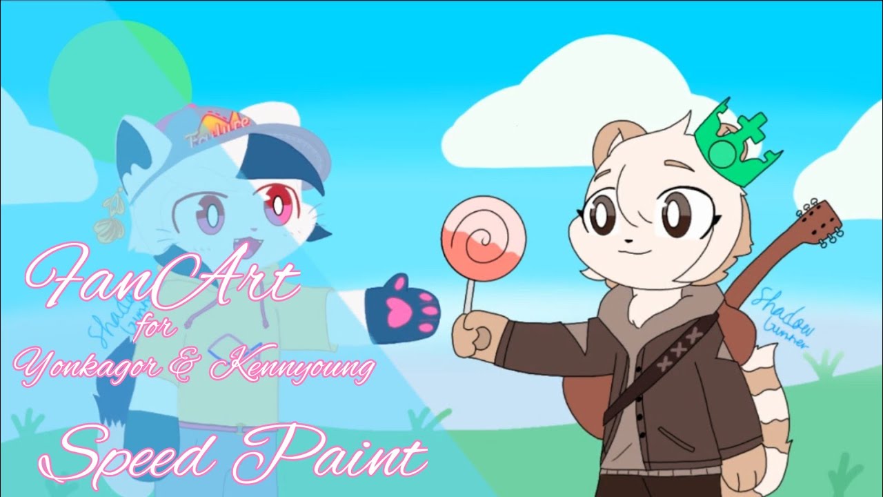 FanArt for Yonkagor and Kennyoung #1 SpeedPaint - YouTube