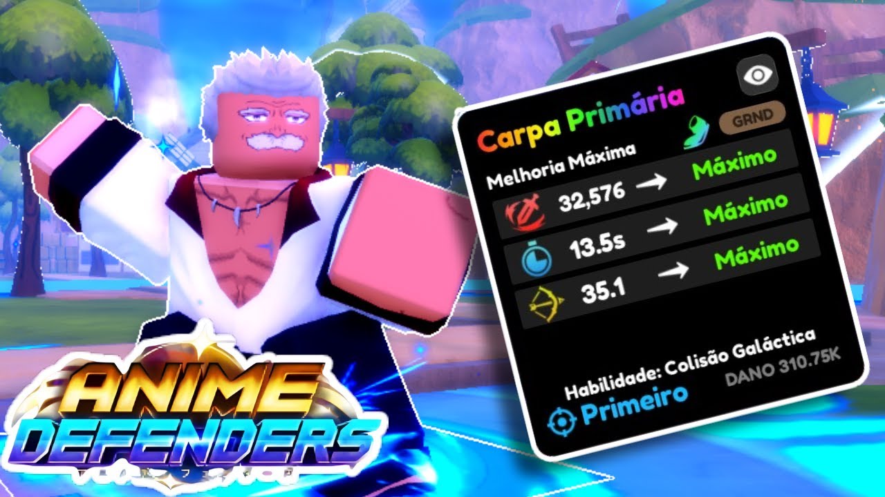 VOCE PRECISA DESSE MITICO!! TESTEI O GARP PRIME NO ANIME DEFENDERS ...