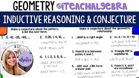 Geometry - Reasoning and Intro to Proofs - Chapter 2 - YouTube