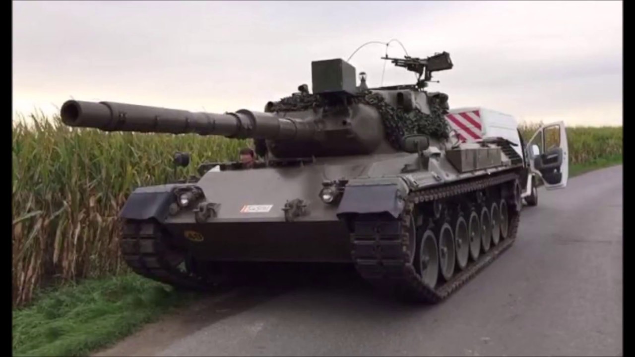 Leopard 1A1 Ypres 2017 - YouTube