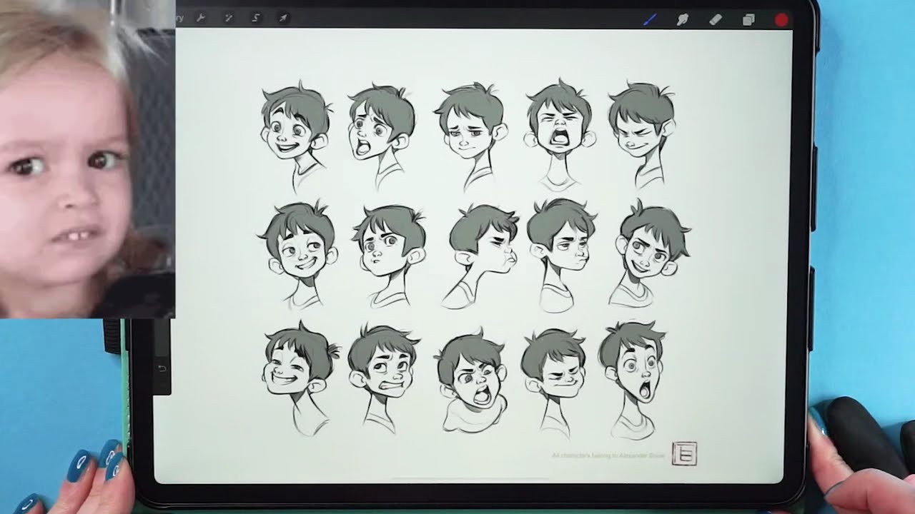 BEGINNERS GUIDE on how to Draw Cartoon Expressions - Part 2 - YouTube