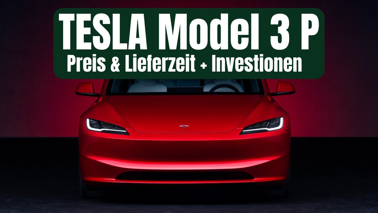 Tesla Model 3 Performance - Neuer Zeitplan, möglicher Preis - YouTube