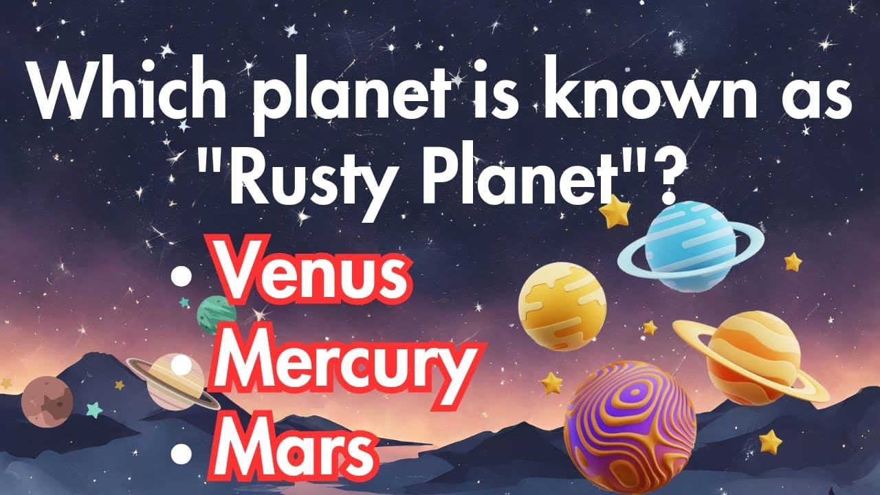 Nicknames Of Planets Part 2 | Planets General Knowledge questions and ...