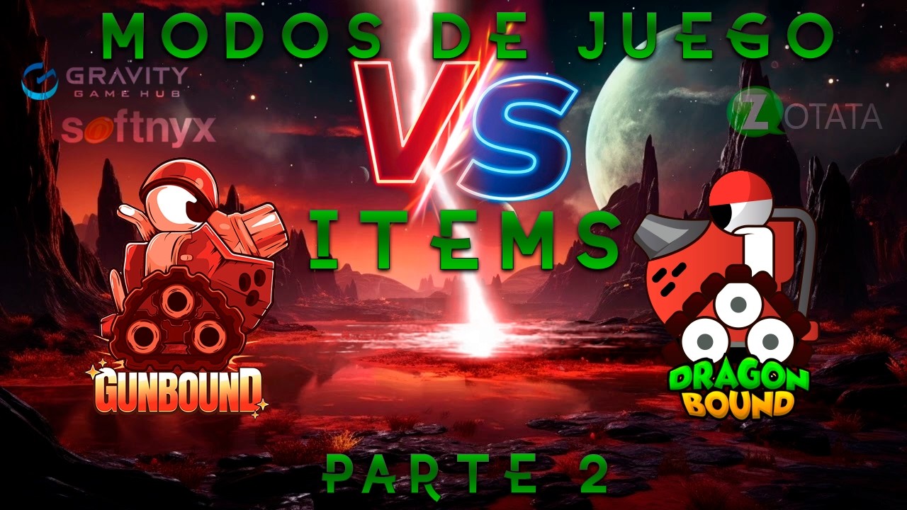 GunBounD VS DragonBound | DIFERENCIAS | Parte 2: ITEMS + MODOS DE JUEGO ...