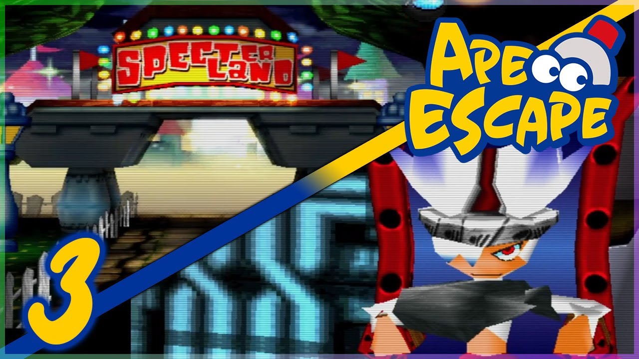 Ape Escape | Playthrough | Rollercoaster Fun Ride! | Part 3 - YouTube