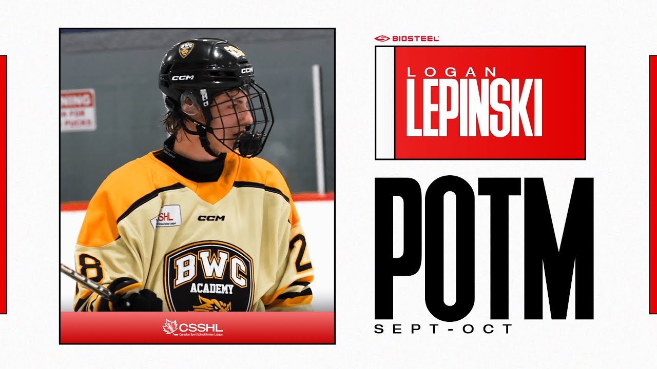 U18 Prep Sept/Oct POTM: Logan Lepinski, BWC Academy - YouTube