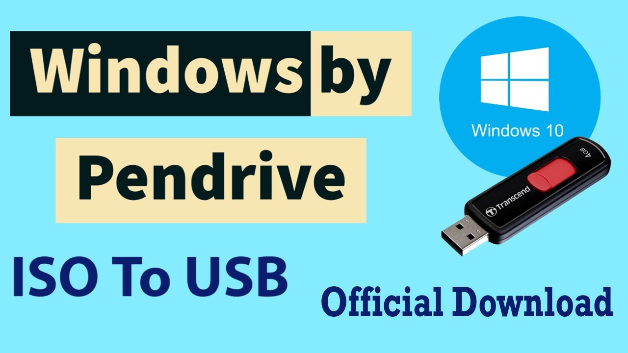 Bootable USB | Make Bootable USB Pendrive | ISO To USB | Official ISO ...