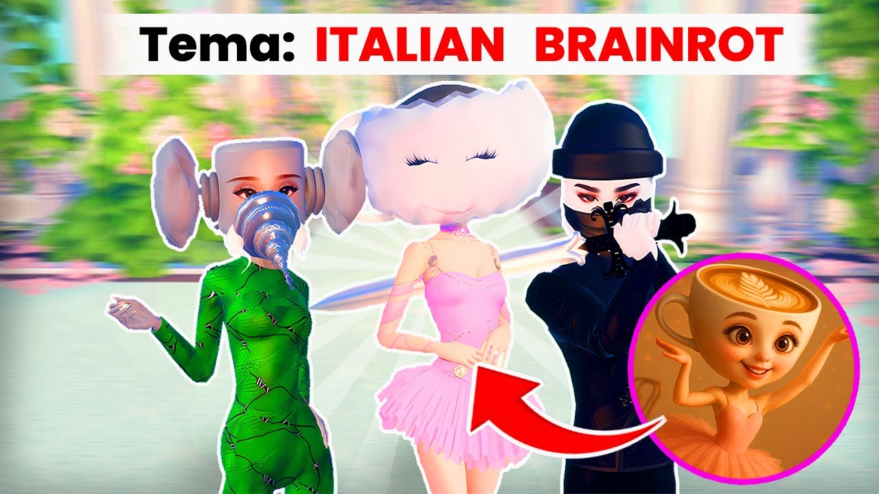 ¡COMPRO el tema ITALIAN BRAINROT en Dress To Impress y pasó esto! 😱 ...