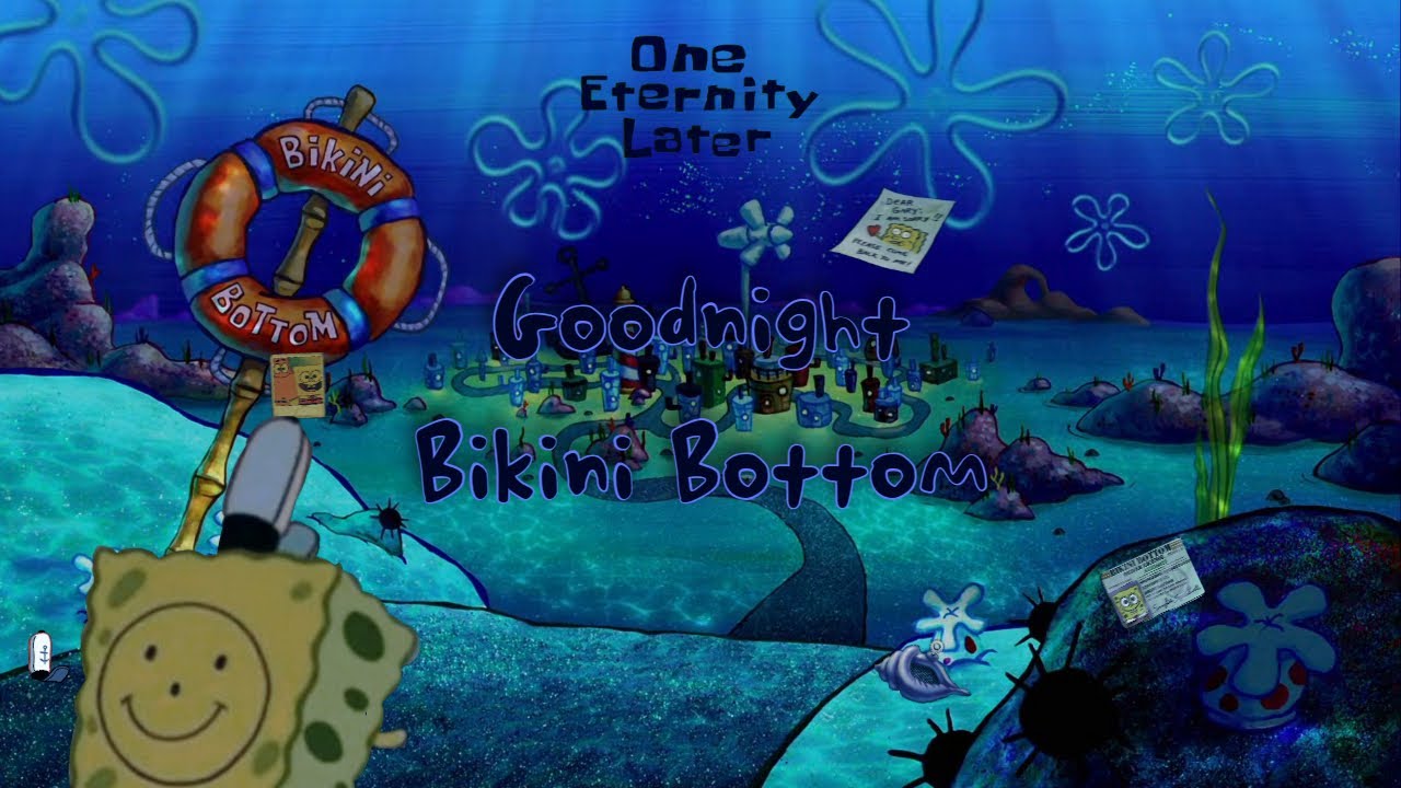 Goodnight Bikini Bottom | SpongeBob Sleep Music | BLACK SCREEN - YouTube
