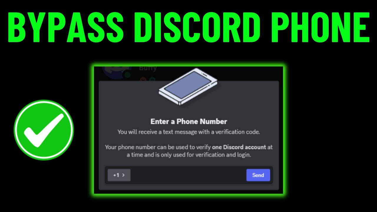 HOW TO BYPASS DISCORD PHONE NUMBER VERIFICATION (BEST METHOD) - YouTube