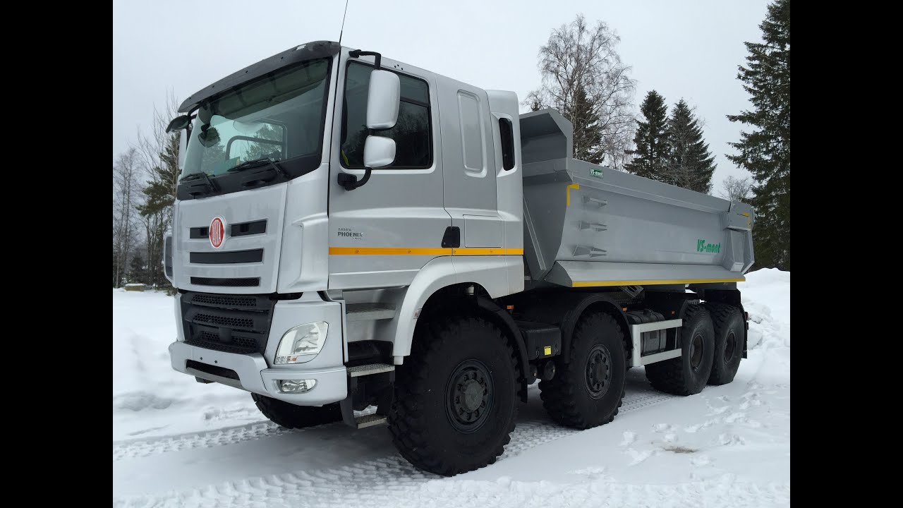 Tatra Phoenix 8X8 Test Drive - YouTube