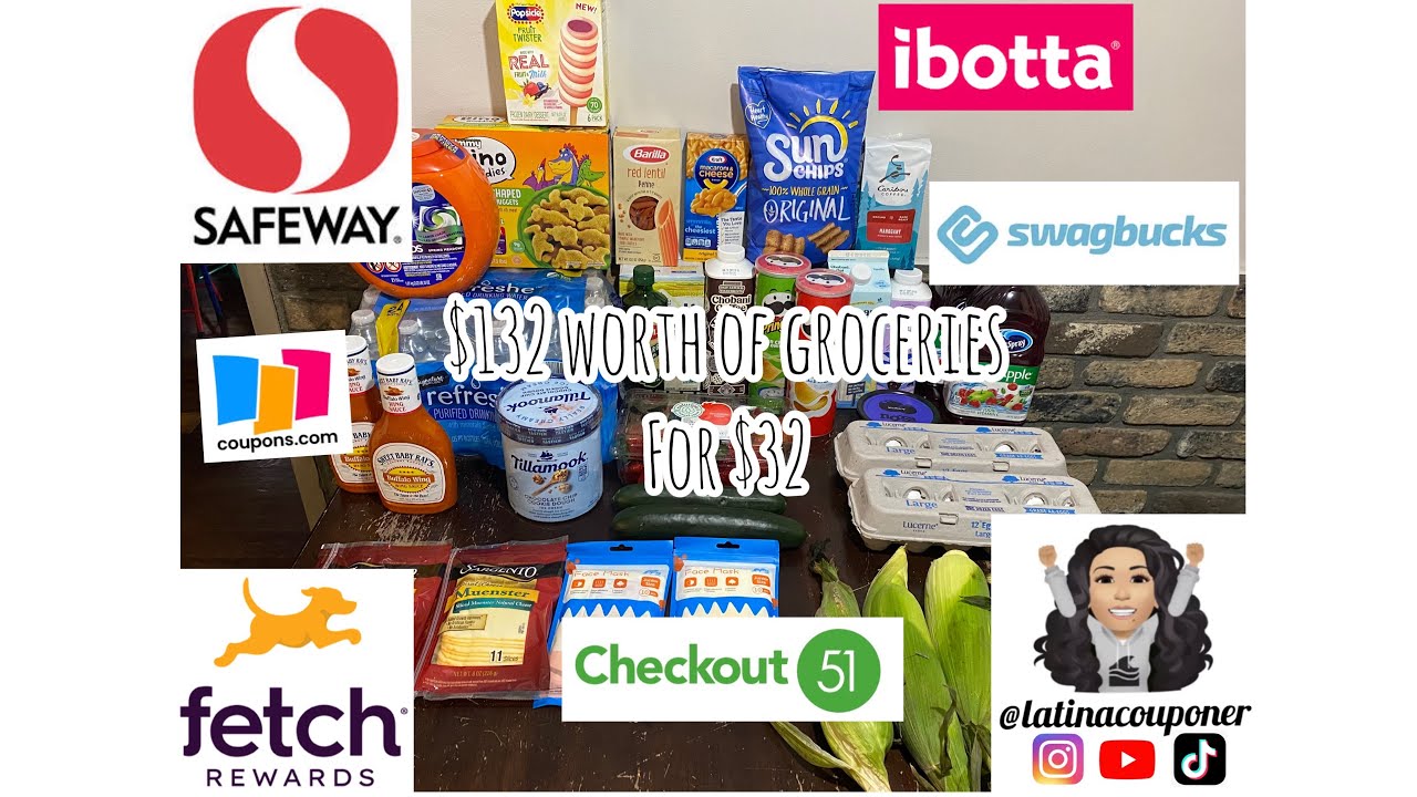 SAFEWAY HAUL 5/26/21 || DEALS FOR 5/26-6/1 $132 worth of groceries for ...