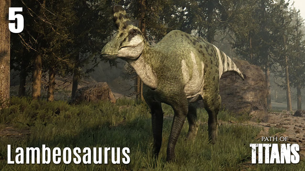 Path Of Titans 05. rész - Lambeosaurus - YouTube