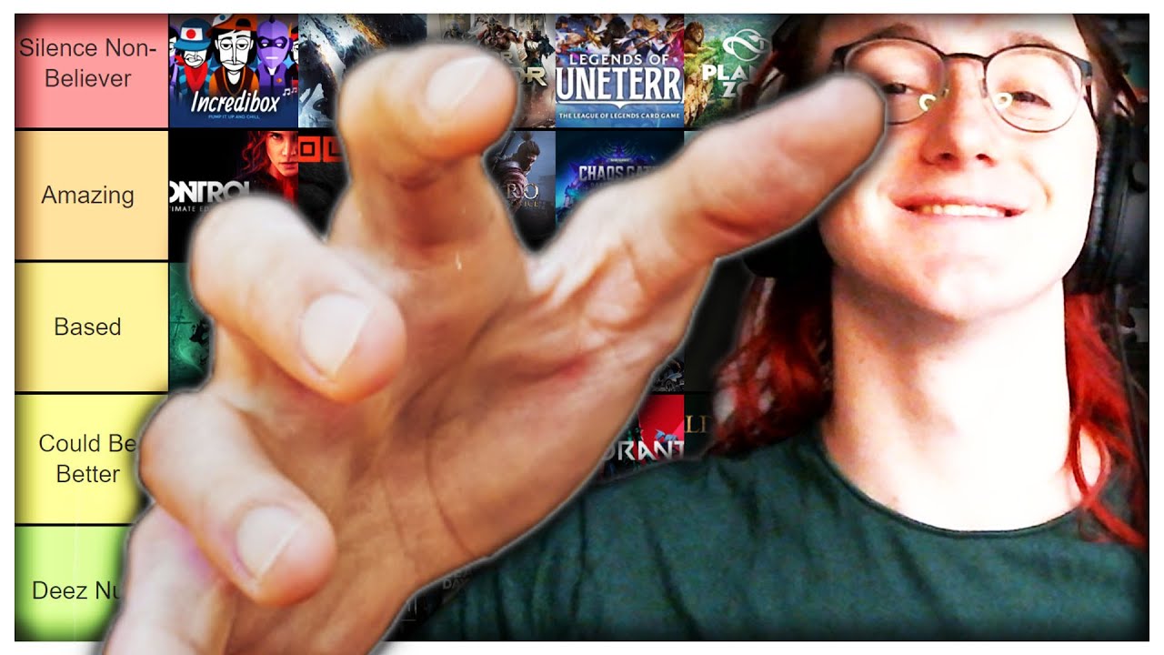 Ranking ALL Games I Played This Year - YouTube