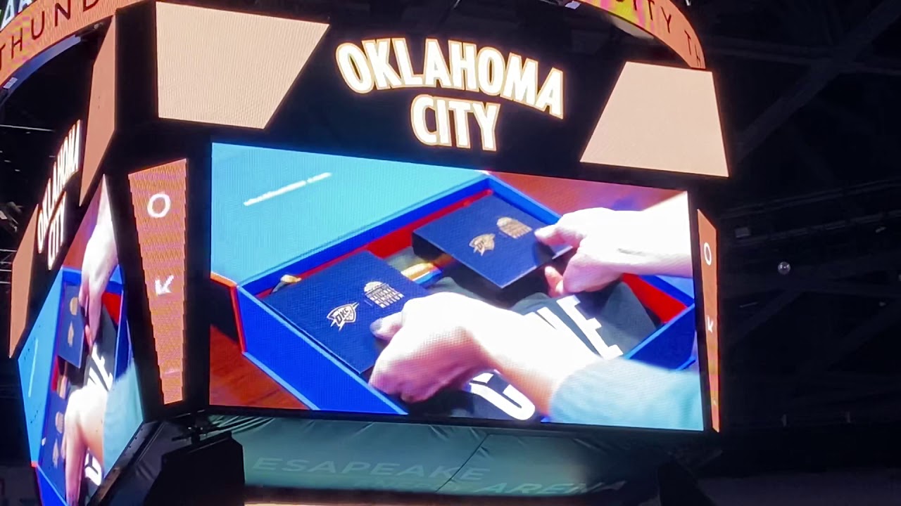 OKC Thunder OKC Bombing Memorial Jersey Presentation - YouTube