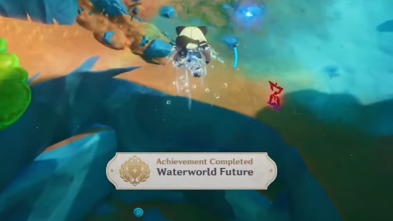 Genshin Impact Fontaine Hidden Achievement Waterworld Future - YouTube