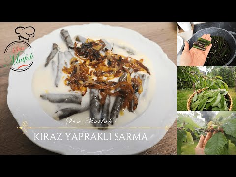 Kiraz Yaprakli Sarma/ AVRAT KÖFTESİ /ÇOK DEĞİŞİK BİR SARMA TARİFİ /HARİKA BİR YEMEK