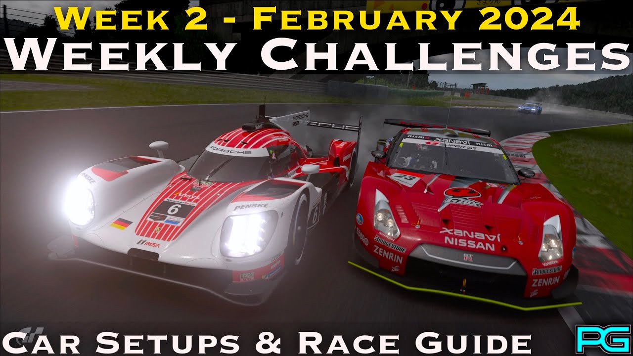 Gran Turismo 7 - Weekly Challenges - February Week 2 - Car Setups ...