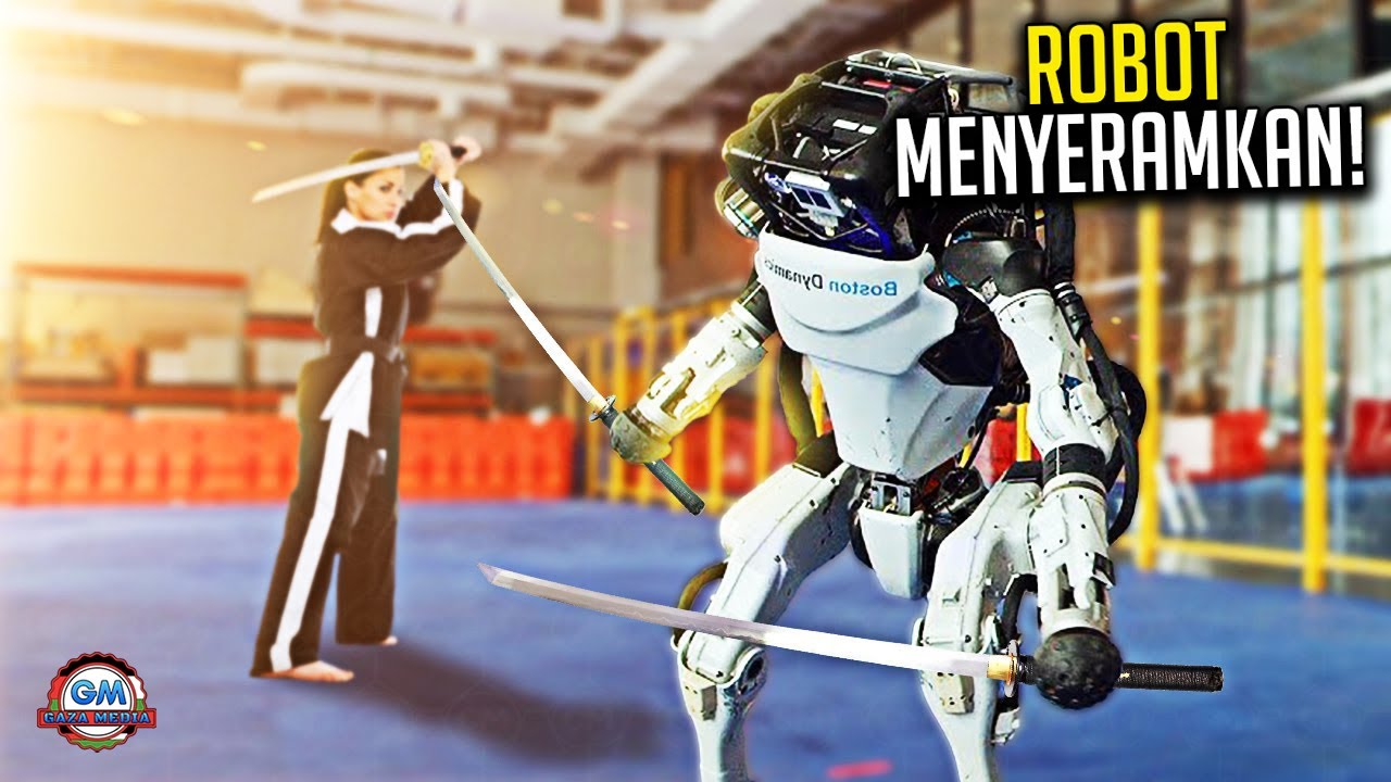Hebat!! Robot Baru Boston Dynamics Bertarung Dengan Musuh, Namun ...