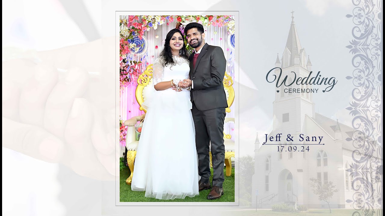 Sany & Jaff 17.09.2024 Indian Christian Weddings in patna - YouTube